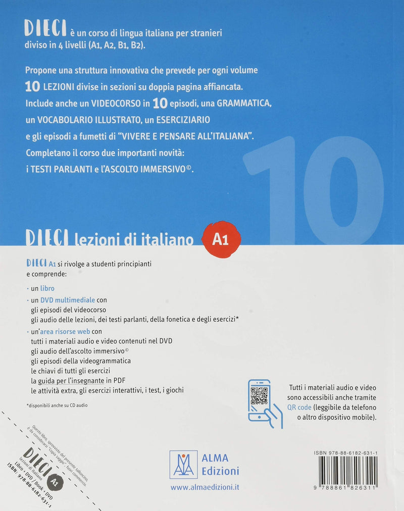 Dieci. Lezioni di italiano. A1. (solo ebook) - Libreria Pino